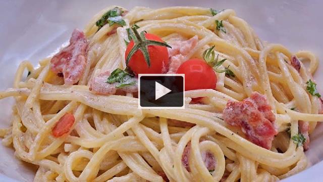 Recette de spaghetti carbonara de maman facile et rapide - Beauce.tv
