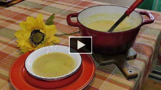 Recette de Crème de maïs facile et rapide - Beauce.tv