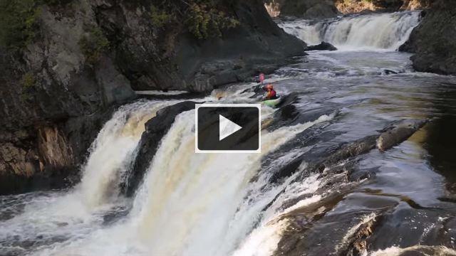Chutes de la Beauce en canot et en kayak - Beauce.tv